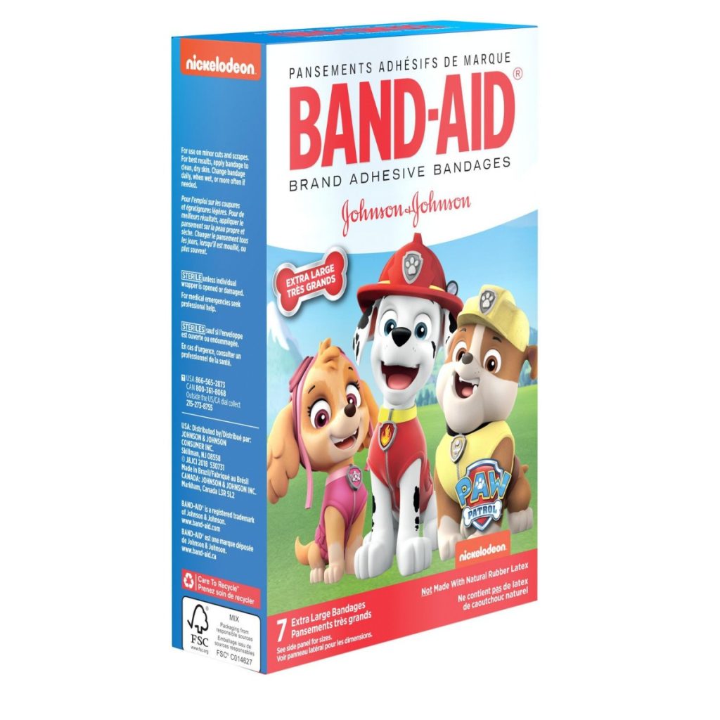 1 Band-Aid Nickelodeon Paw Patrol XL 7 count - DRUG MART