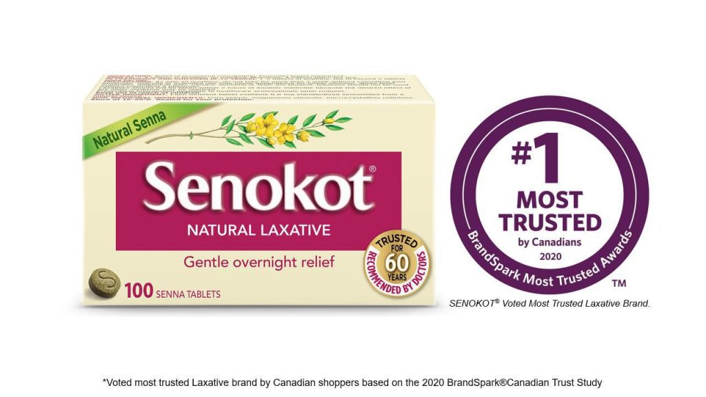 Senokot Natural Laxative Tablets| Natural Senna Laxative 100 Count ...